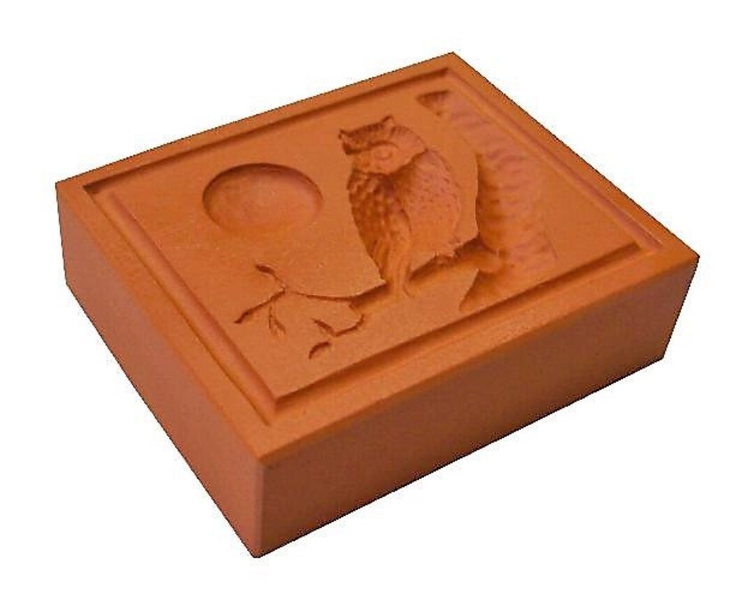 Owl and Moon, Springerle Model, Springerle Model, Cookie Form, Model ...