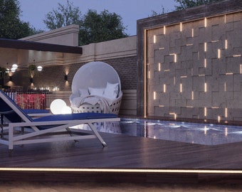 3d Outdoor Wall Art - Etsy