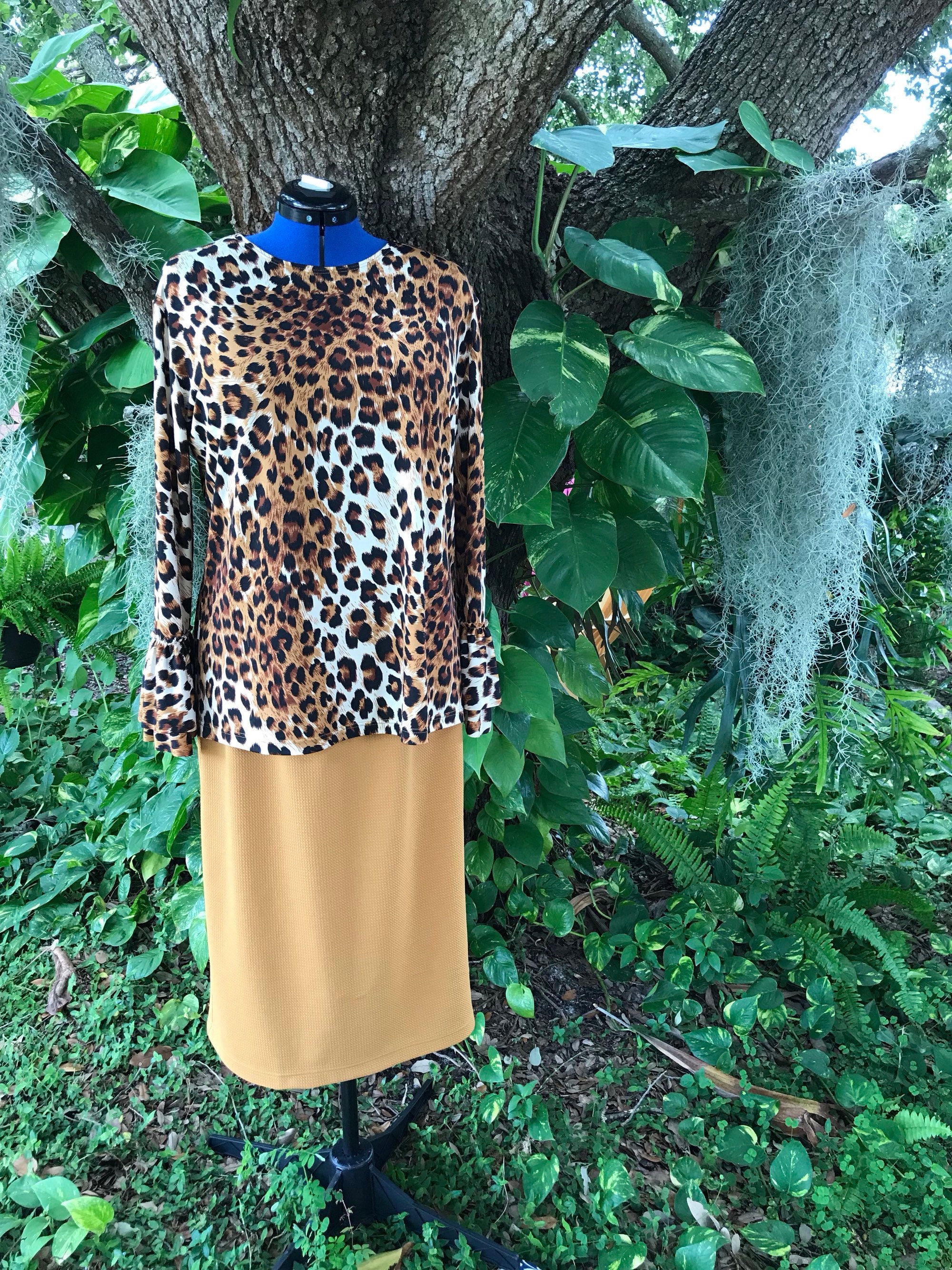Ladies Solid Color Long Modest Skirt Below the Knee Modest - Etsy