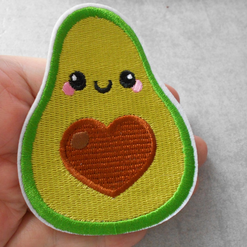 Avocado aufnäher patch - Etsy.de