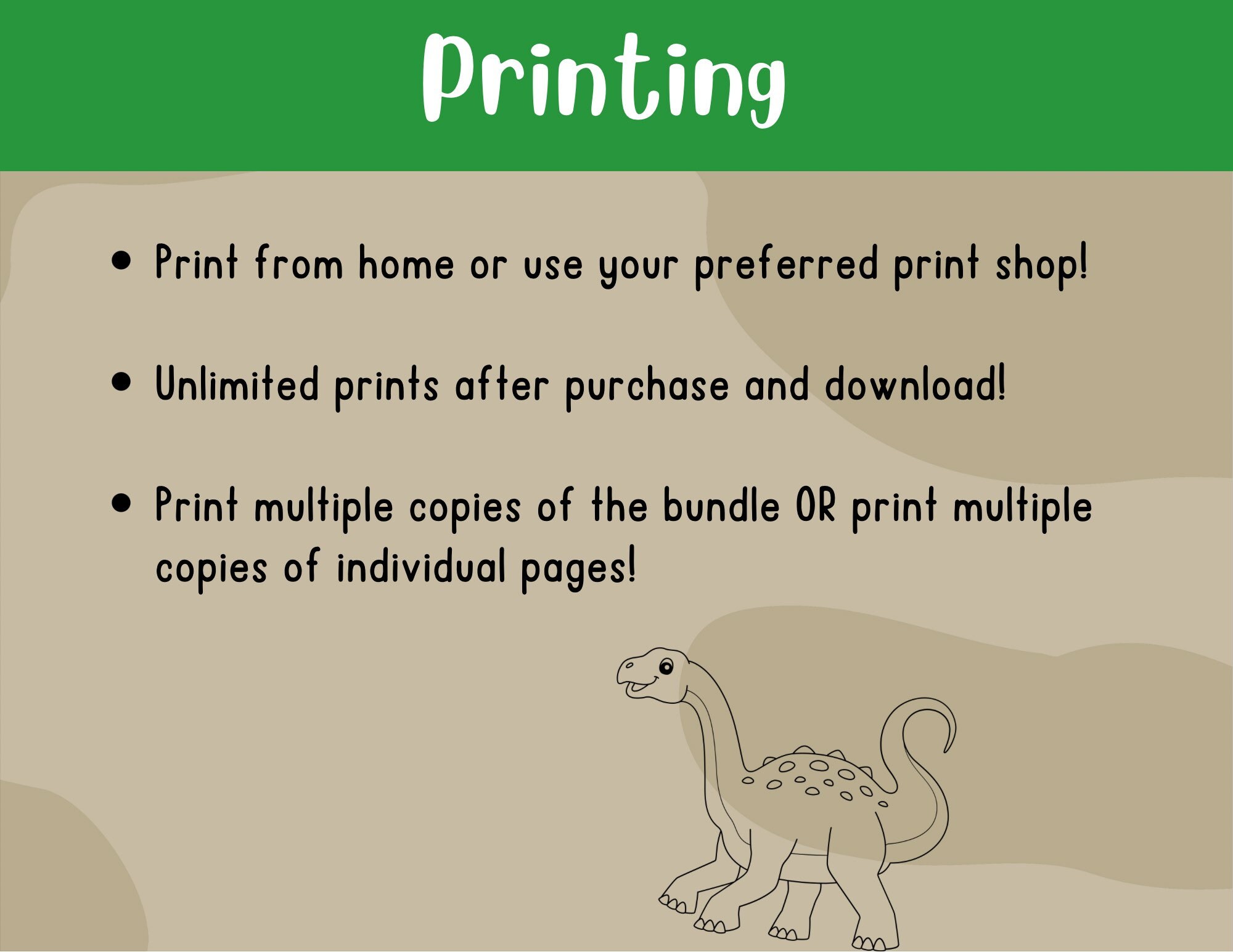 Dinosaur Coloring Pages, Fun Facts, Kids Printable (PDF) - Etsy
