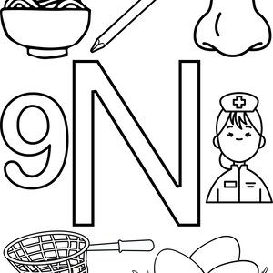 Alphabet Coloring Pages, Kids Printable Abc's, Printable Classroom ...
