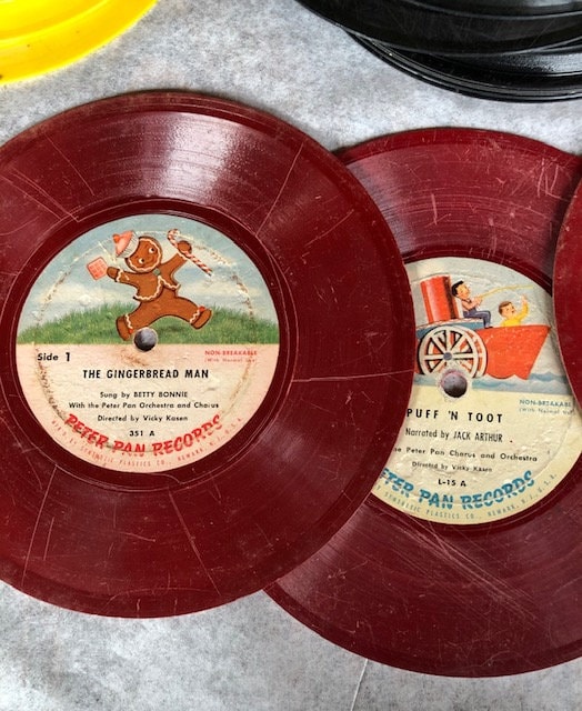 29 Vintage Vinyl Children's Records 78 and 45 RPM - Etsy