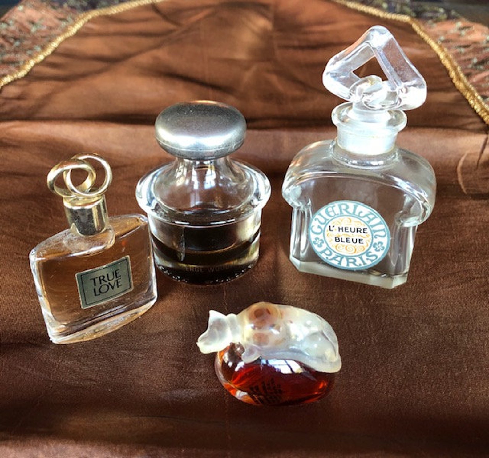 Instant Vintage Perfume Collection 4 Bottles From 1940s to 1980s ...