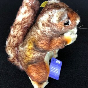 1950s Steiff Perri the Squirrel, Mohair, All Original Tags, From Disney ...