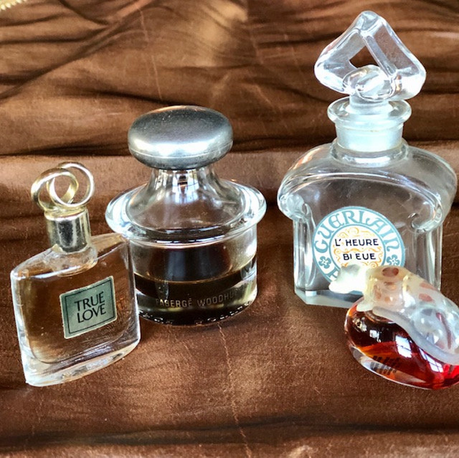 Instant Vintage Perfume Collection 4 Bottles From 1940s to 1980s ...