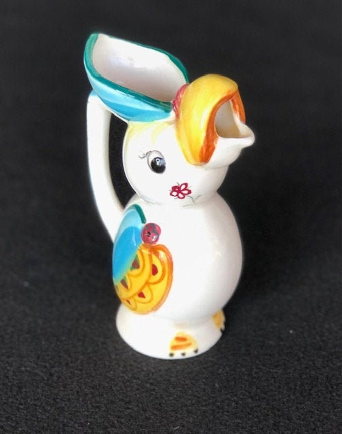 Parrot / Cockatoo Bird Creamer / Pitcher Hand Painted Vintage Japan - Etsy