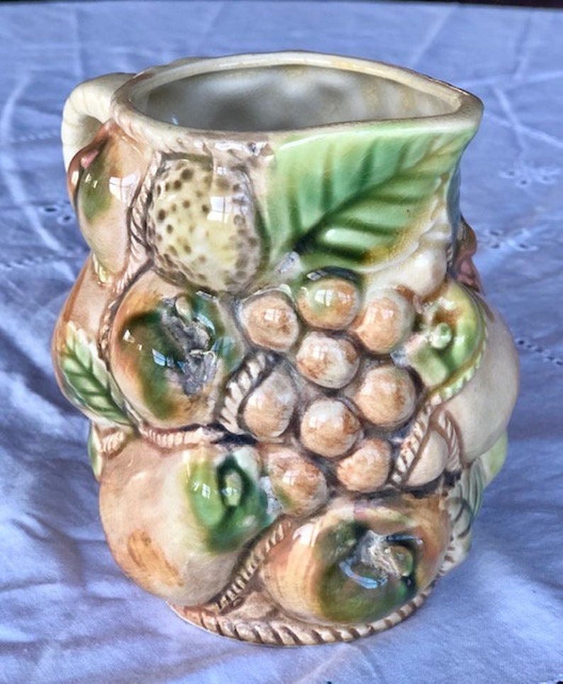 Tilso Japan Handpainted Vintage Majolica Cream Pitcher 54/47 - Etsy