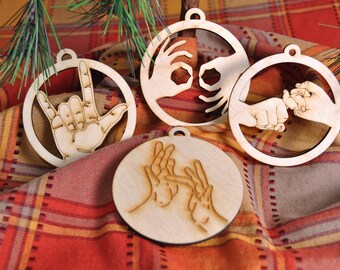 Sign language decor | Etsy