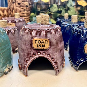 Handmade -toad Home -toad Hut -toad Abode -toad Inn -snake Home ...