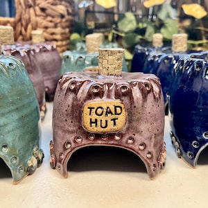 Handmade -toad Home -toad Hut -toad Abode -toad Inn -snake Home ...