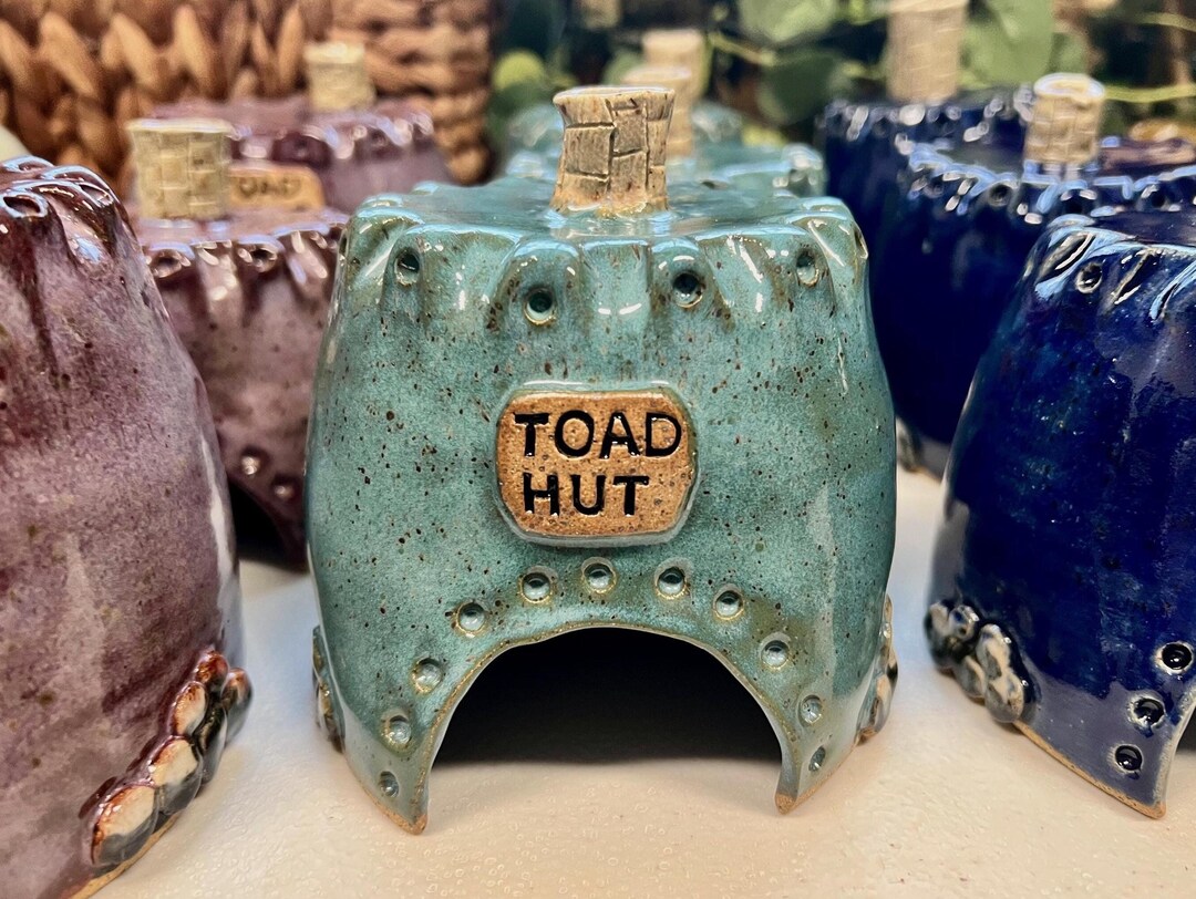 Handmade -toad Home -toad Hut -toad Abode -toad Inn -snake Home ...