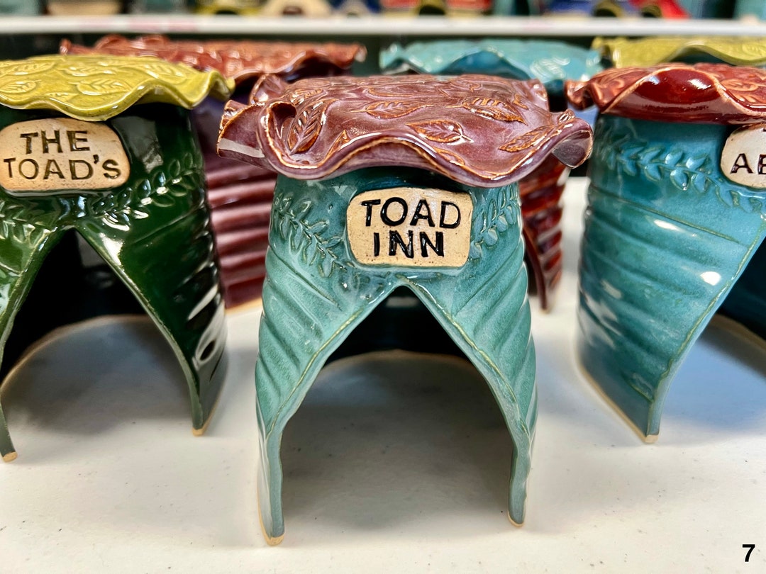 Handmade/toad Hotel/toad Home/toad Abode/toad Hut/ceramic/pottery ...