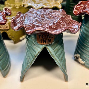 Handmade/toad Hotel/toad Inn/ Toad Home/toad Abode/toad Hut/ceramic ...