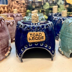 Handmade -toad Home -toad Hut -toad Abode -toad Inn -snake Home ...