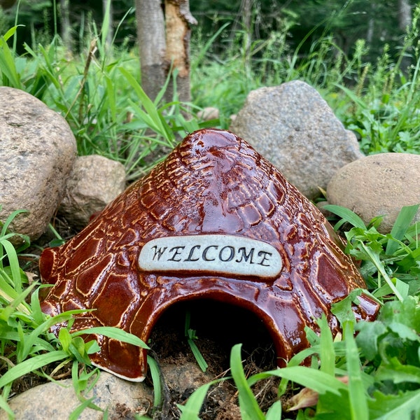 Toad House for Garden - Etsy