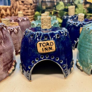 Handmade -toad Home -toad Hut -toad Abode -toad Inn -snake Home ...