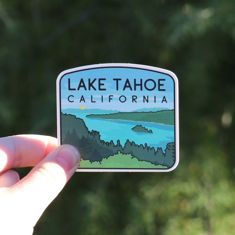 Lake Tahoe Sticker - Etsy