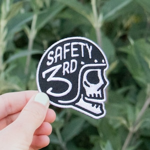 Safety 3rd Helmet Patch | Safety Third Emblem - Etsy