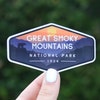 National Park Sticker Set | Waterproof Vinyl Sticker, UV Resistant NP ...