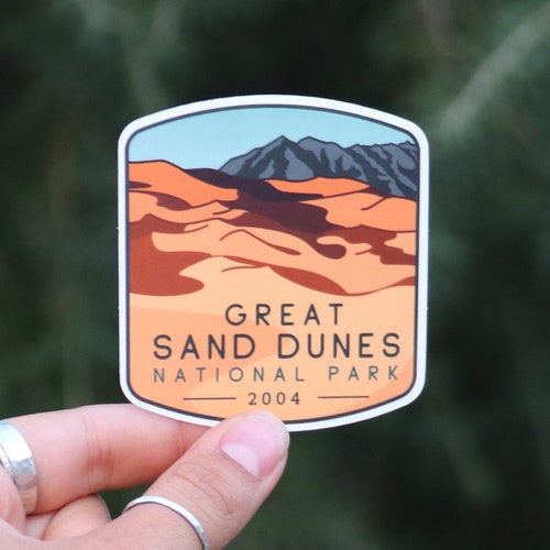 Great Sand Dunes National Park Waterproof Vinyl Sticker UV - Etsy