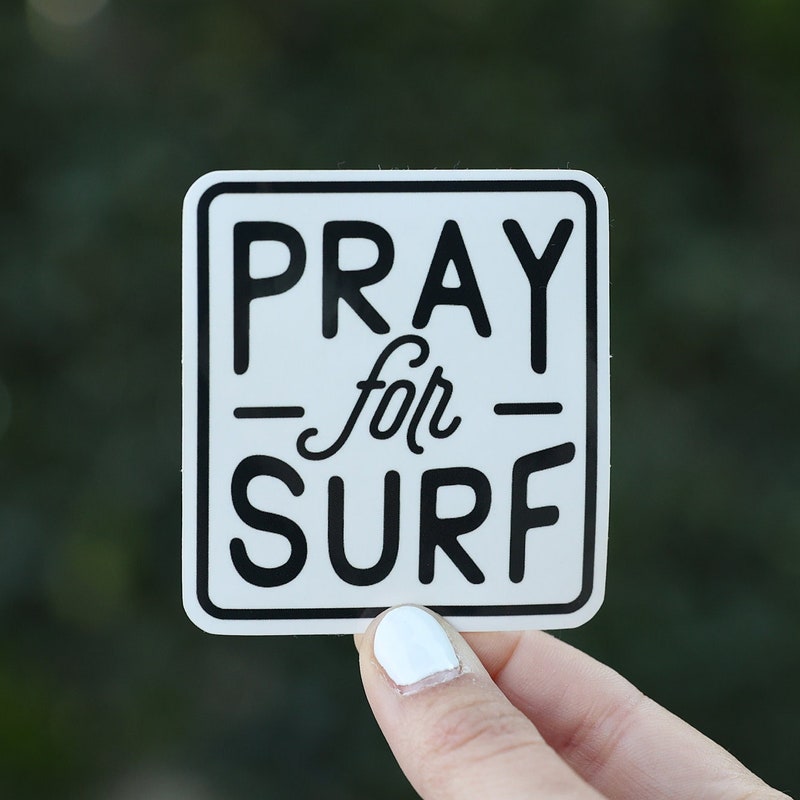 Cat Surfing Decal - Etsy