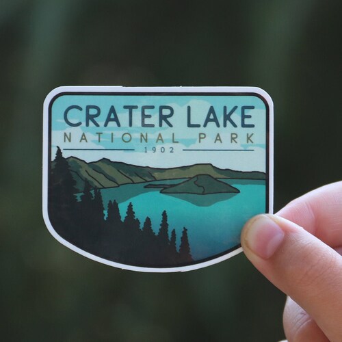 Crater Lake National Park Waterproof Vinyl Sticker UV - Etsy