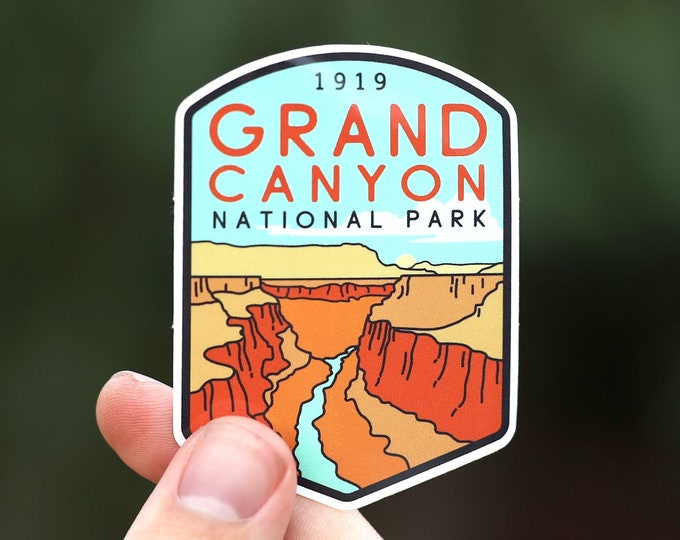 Utah State Arches National Park Waterproof Vinyl Sticker, UV Resistant ...