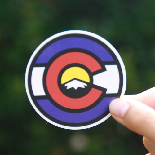Colorado Mountain Sticker Laptop Waterbottle Car Window - Etsy