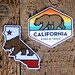 I Love California Two Sticker Set - Etsy