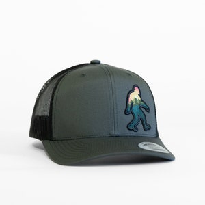 Adventure Sasquatch Hat | Baseball Cap With Bigfoot Walking Patch ...