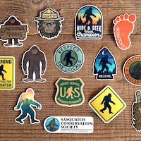 Wild Life Sticker Pack PNG, Take a Hike, Big Foot Hiking Sticker ...