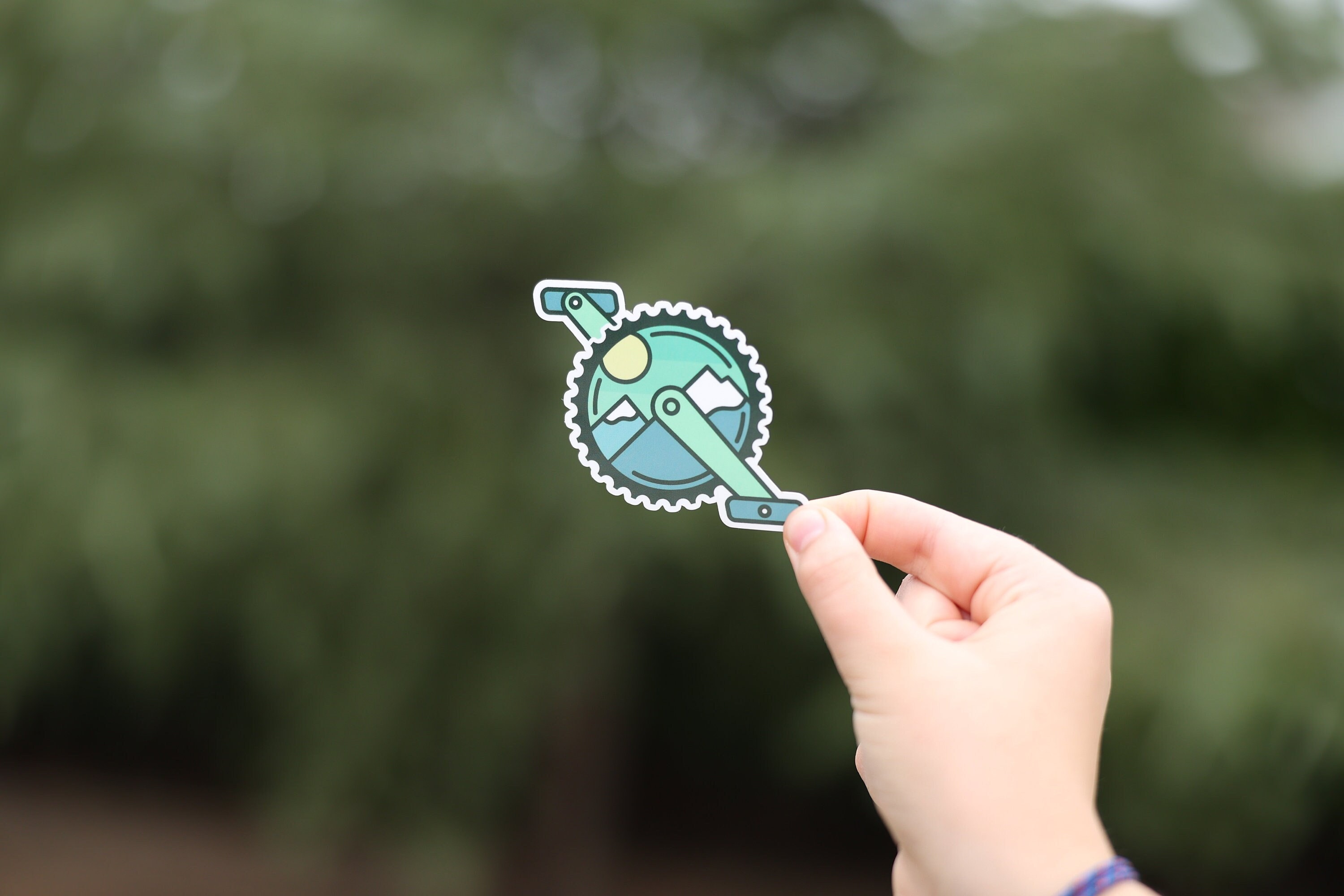 Cycling Sticker Set Bike Decals for Car Windows or Water - Etsy