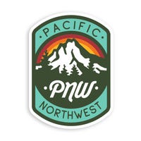PNW Air Freshener Sticker - Etsy