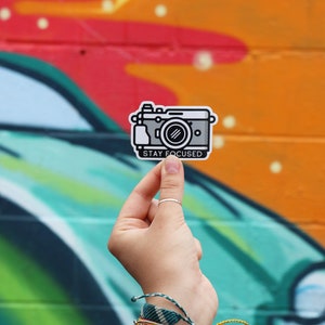 Stay Focused, Photography, Shoot Film, Waterproof Vinyl Sticker, UV ...