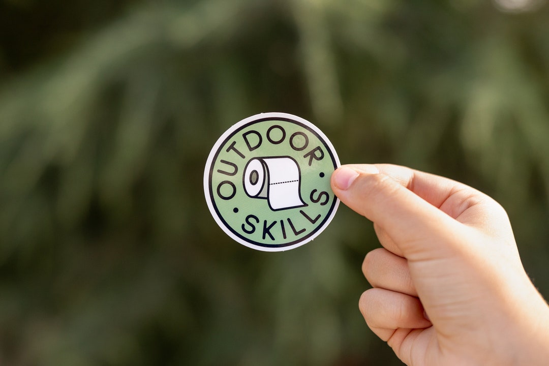 Outside Skills Sticker - Waterproof Vinyl Decal - Outdoor Skills ...
