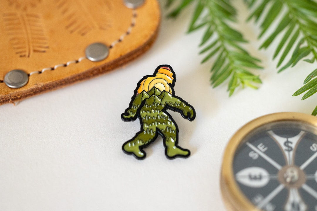 Enamel Pin, Bigfoot Adventure | Collectible Lapel Pin | Accessories and ...