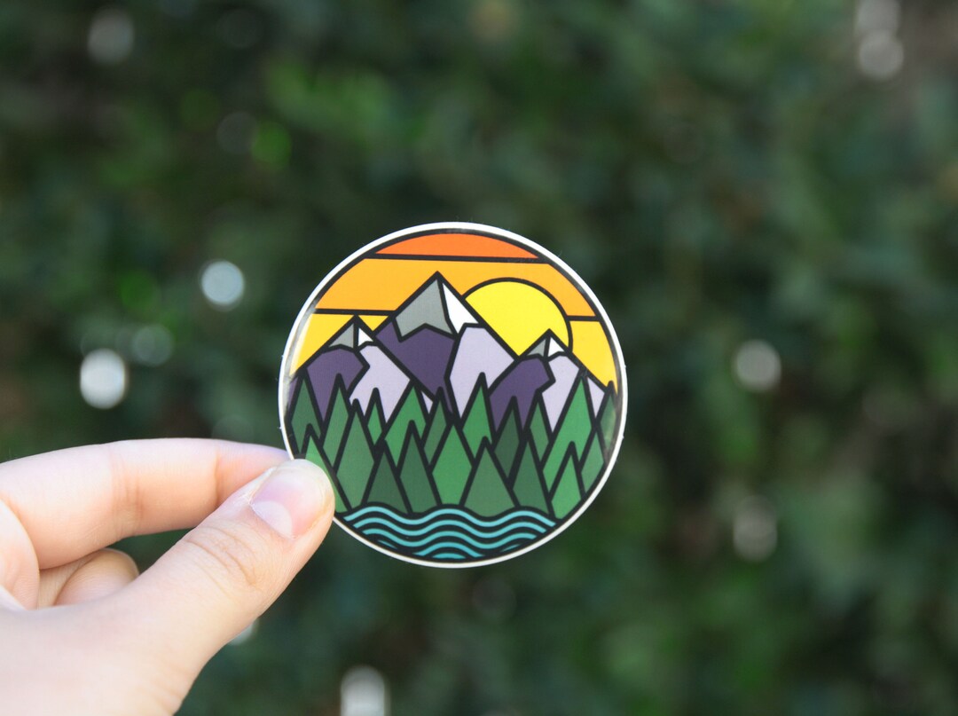 Mountain Call Waterproof Vinyl Sticker, UV Resistant Decal - Etsy