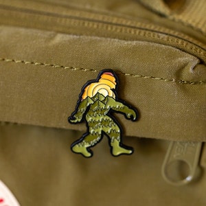 Enamel Pin, Bigfoot Adventure | Collectible Lapel Pin | Accessories and ...