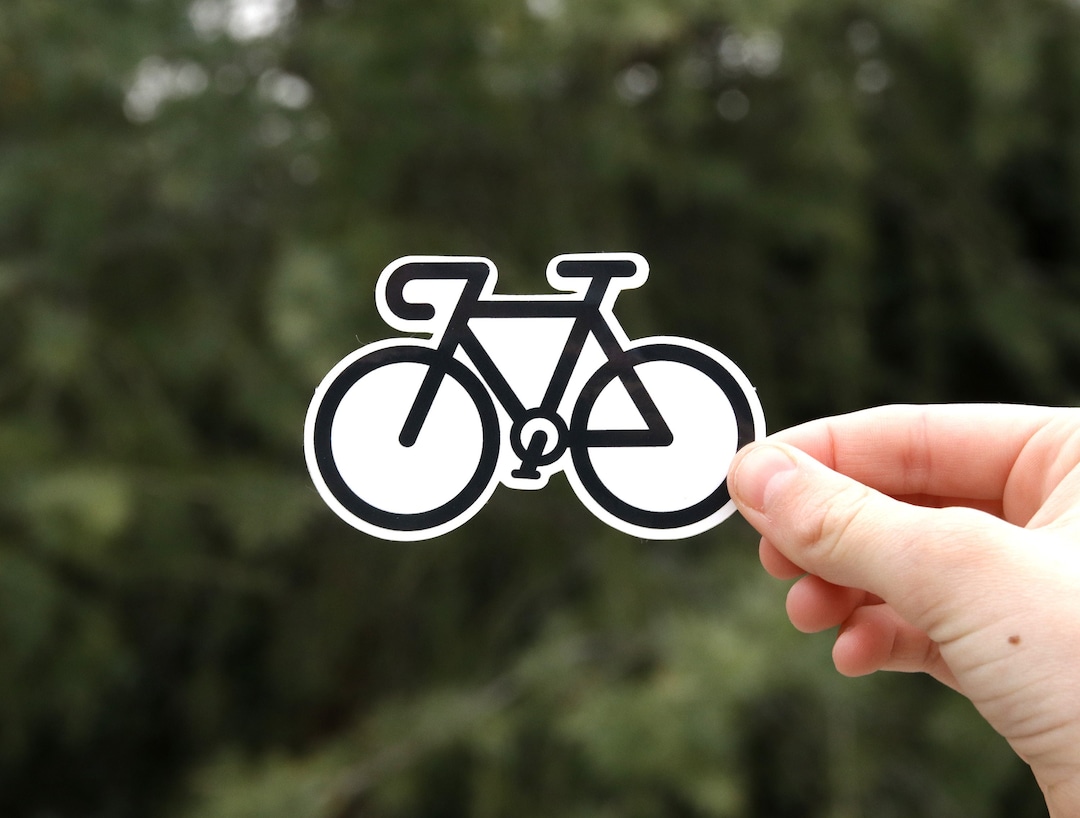 Road Bike Sticker | Just a Bicycle Decal | for Your Water Bottles or ...