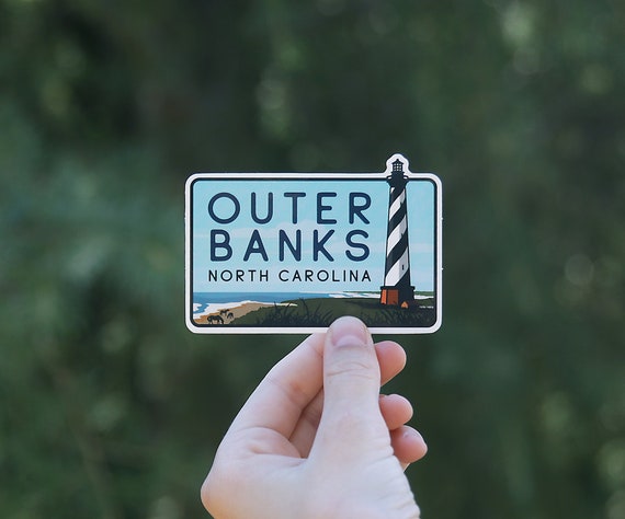 Outer Banks North Carolina Sticker Highway 12 Shirts | New Stickers