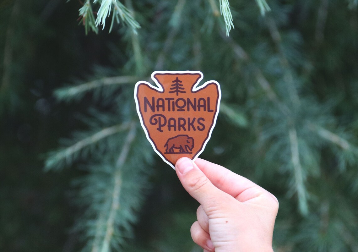 National Parks Waterproof Vinyl Sticker UV Resistant Decal | Etsy