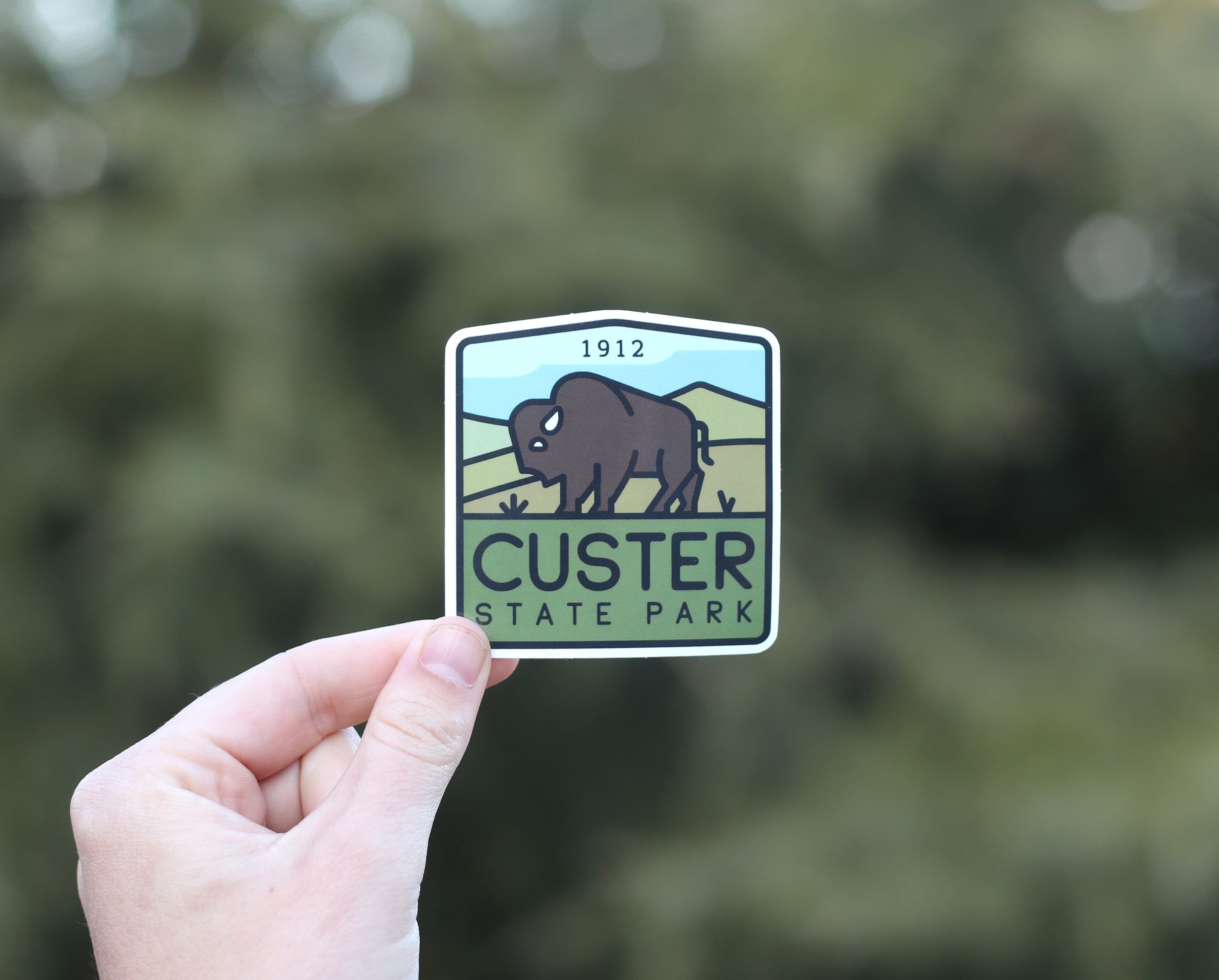 Custer State Park Waterproof Vinyl Sticker UV Resistant - Etsy