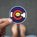 Colorado Circle Sticker Laptop Waterbottle Car Window - Etsy