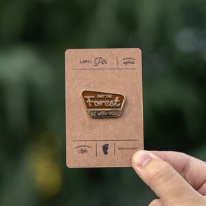 May the Forest Be With You Enamel Pin, Star Wars Gift - Etsy