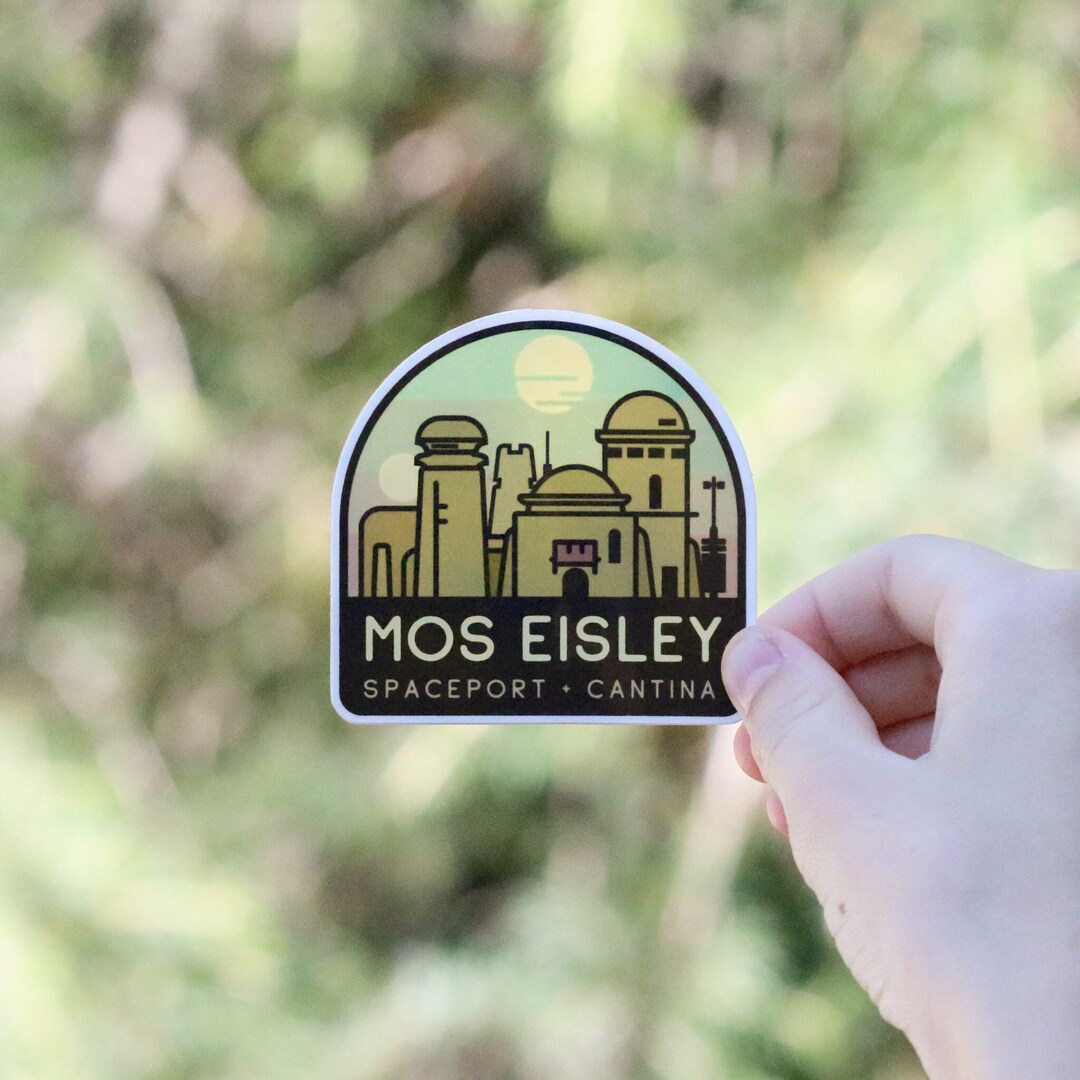 Mos Eisley Spaceport Sticker: Waterproof Vinyl Decal - Etsy