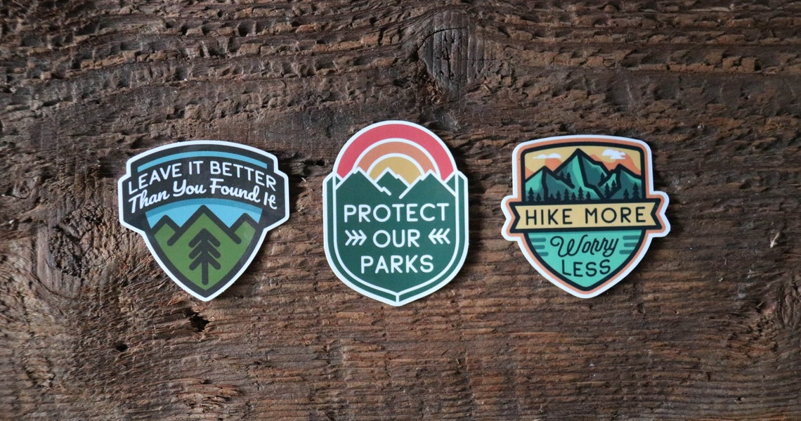 Protect Our Parks | 3 Sticker Set - Etsy