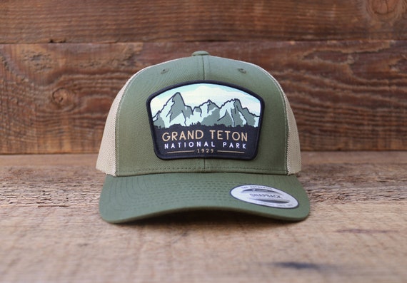 Grand Tetons National Park Hat | Etsy