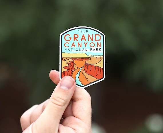 Grand Canyon National Park Waterproof Vinyl Sticker UV - Etsy
