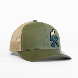 Adventure Sasquatch Hat | Baseball Cap With Bigfoot Walking Patch ...